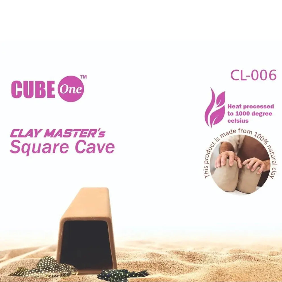 Clay toy (Cube one - Cl 006) – Veda Aquarium