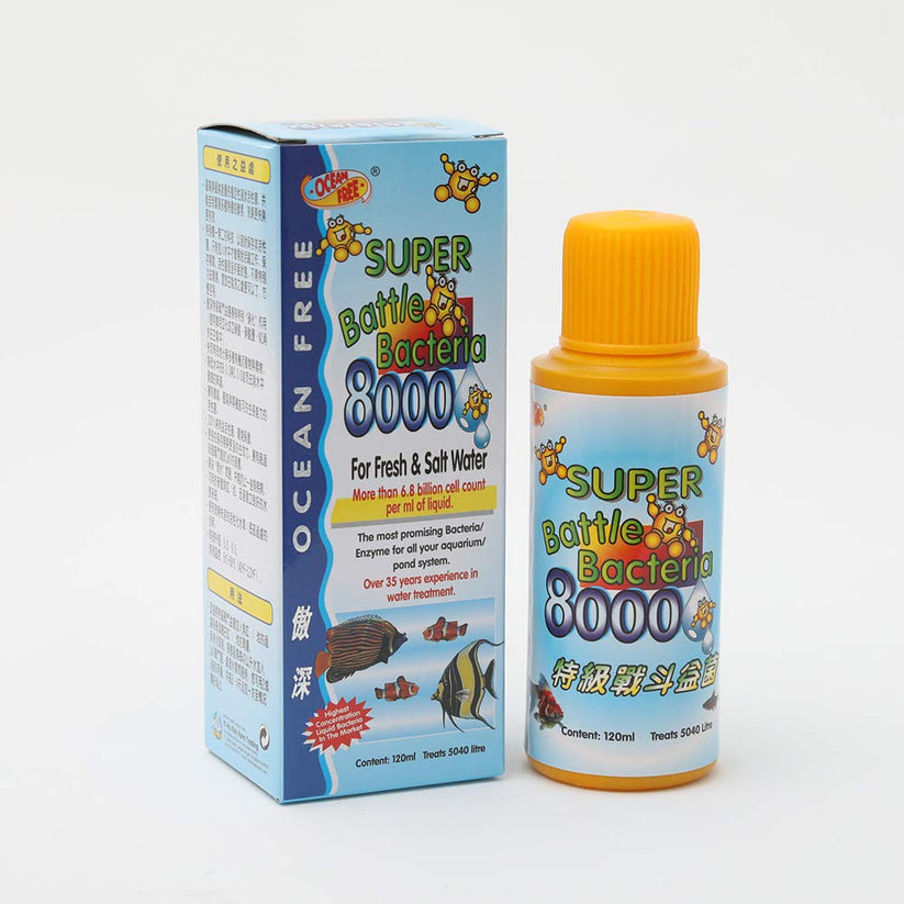 Ocean free Super battle bacteria 8000 – Veda Aquarium