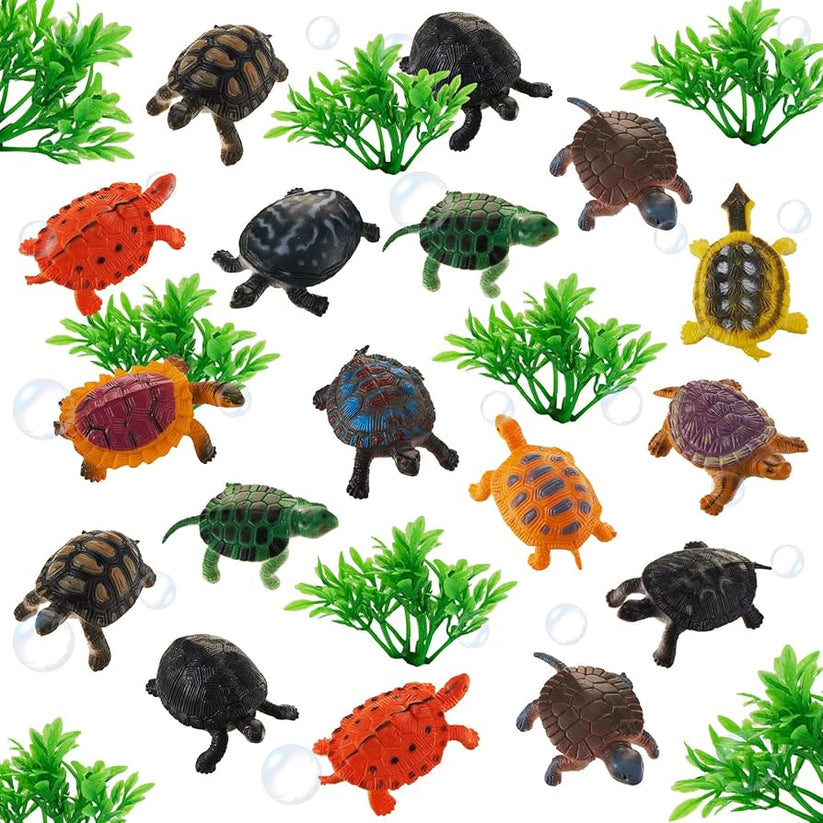 Rubber Turtle | Random (2 Pcs) – Veda Aquarium
