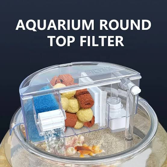 Bio Top Filter for bowl | Bowl filter | Top filter – Veda Aquarium
